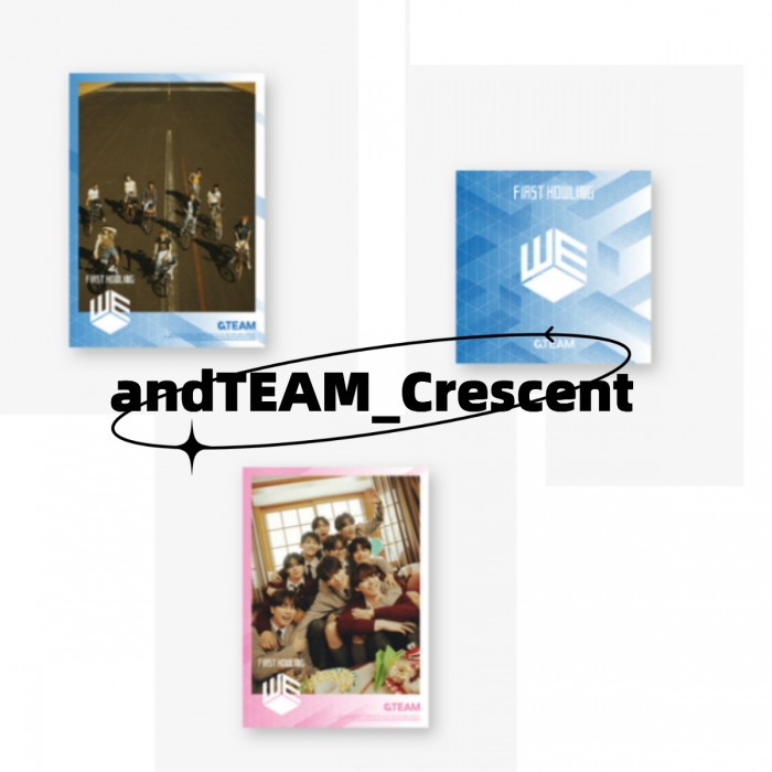 【预售】【andTEAM_Crescent】【无特典三批】&TEAM 2nd EP“First Howling: WE” - 偶像便利店